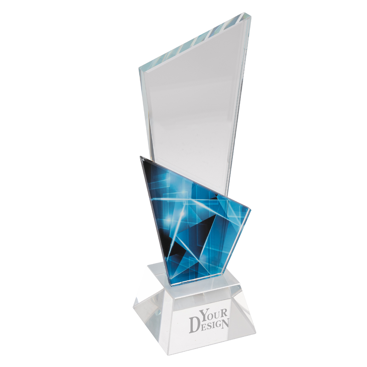 Crystal Invincible Award Trophy
