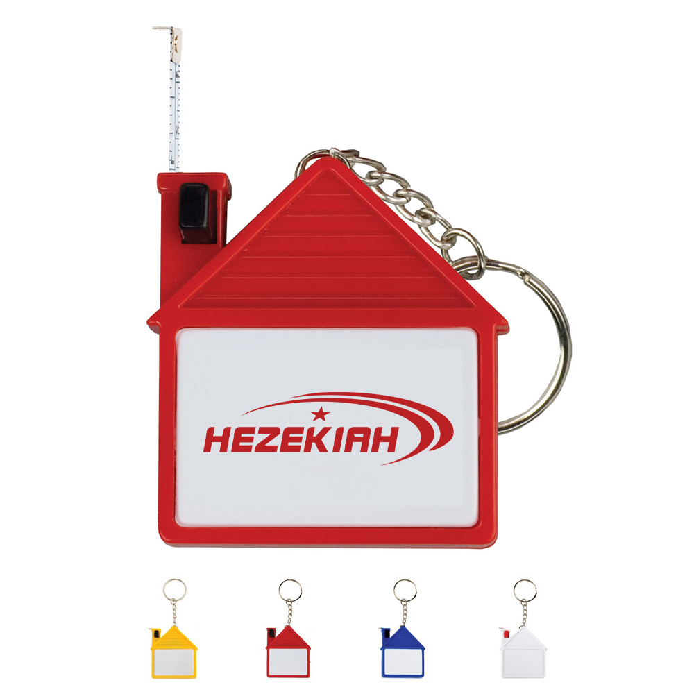 House Shape Tape Measure With Key Chain | HtPrem